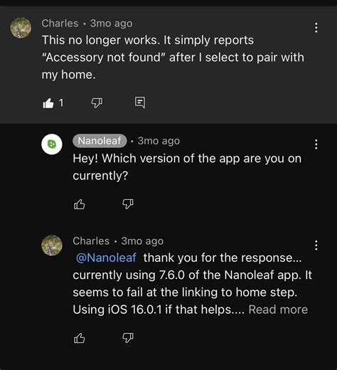 Nanoleaf Canvas “unable To Add Accessory” Rnanoleaf