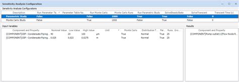 Sensitivity Analysis In Flownex Se Padt