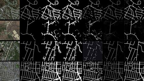 Visual Comparisons Of Road Extraction Results With Different Comparing