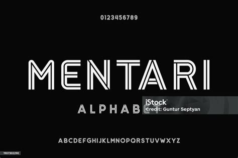 포스터 헤드라인 및 창의적인 디자인에 적합한 글꼴 벡터를 표시합니다 벡터 일러스트 레이 션 0명에 대한 스톡 벡터 아트 및 기타 이미지 Istock