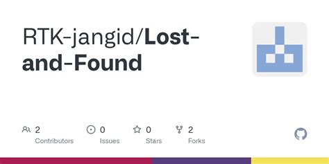 Github Rtk Jangidlost And Found