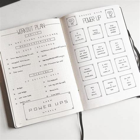 Workout Plan Journal