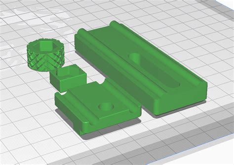 Table Saw Push Block Hook Heel By SE Dtech Download Free STL Model Printables Com
