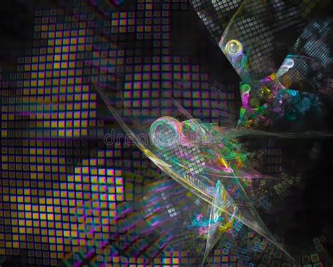 Abstract Future Dynamic Wallpaper Energy Chaos Fractal Poster Mystery Design Imagination