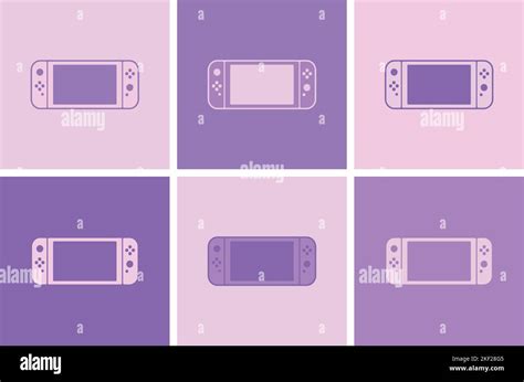 Game Controller Design Template Icon Nintendo Switch Gamepad Stock Game Controller Design Template Icon Nintendo Switch Gamepad Stock