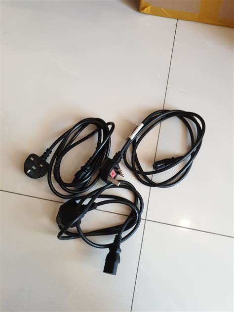 Uk Plug To C13 Socket Power Cords Computers And Tech Parts