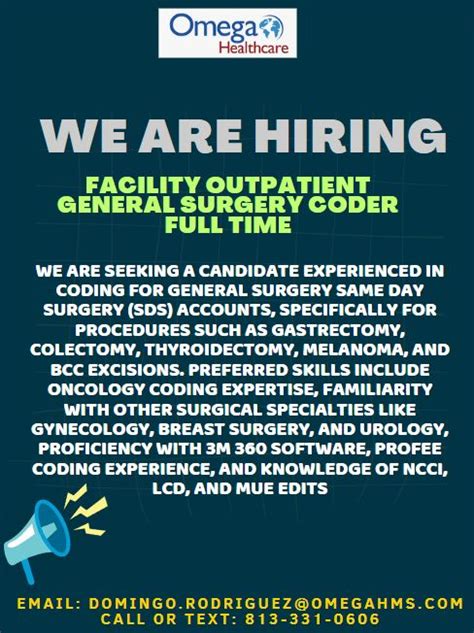 Domingo Rodriguez On Linkedin Hiring Medicalcoding Medicalcoder Him Omegahealthcare Fulltime…