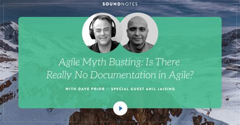 agile myth busting is there really no documentation in agile