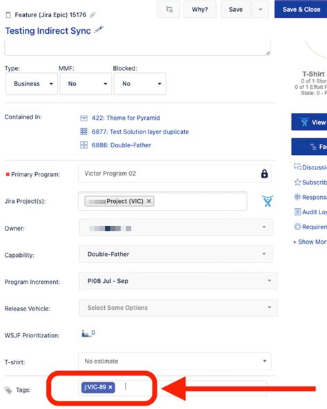 Jira Align Tag To Jira Label Sync Behavior Jira Align Atlassian