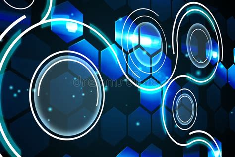 Futuristic Technology Interface Stock Illustration Illustration Of Graphic Computer 255406721