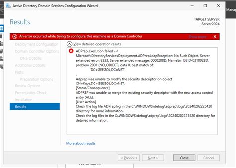 Server 2024 Issue With Joining Server To Dc Pool Rwindowsserver