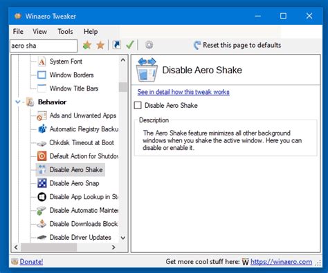 Enable Or Disable Aero Shake In Windows 10 With These Methods