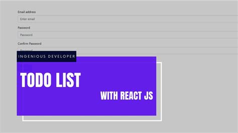 Todo App With React Todo List App Project In Reactjs In Hindi