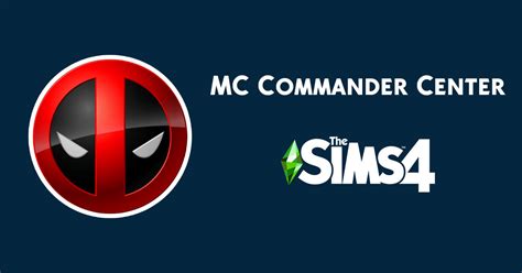 MC Command Center telepítése és használata Sims 4 Sims Addicts