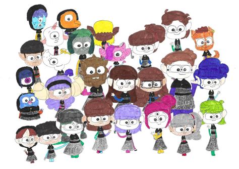 The Owl House Hexside Group Photo By Minniemouse2003 On Deviantart