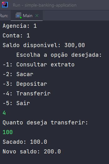 github medeirosgiana simple banking application