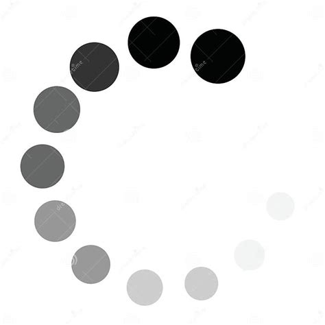 Progress Loading Spinner Icon Perfect For Waiting And Processing Stock Vector Illustration Of