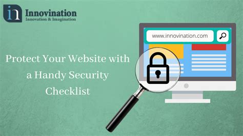 Protect Your Website With A Handy Security Checklist Web Design And Development Company