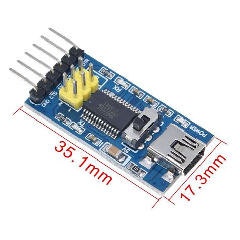 Модуль Arduino Usb To Ttl конвертер Ftdi Ft232rl 3 3 5v Купить в интернет магазине Ворон