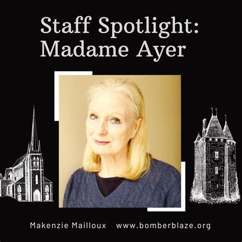Staff Spotlight Madame Ayer Bomberblaze