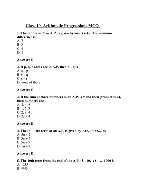 10 Ap Mcq Ques And Ans 2023 Pdf