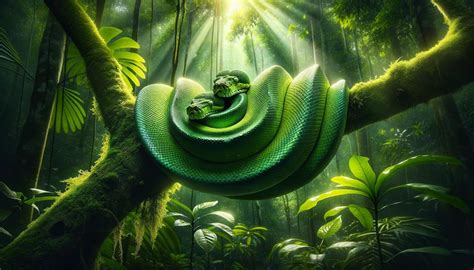 Green Tree Pythons Ambush Predators Reptile Explorer