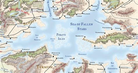 Faerun Map 4e