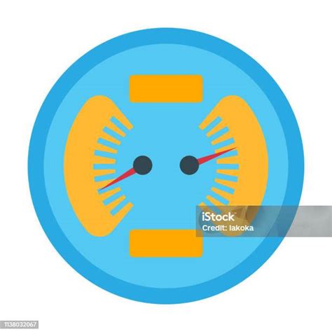속도계 아이콘 또는 화살표가 있는 표시기입니다 다채로운 인포 그래픽 요소입니다 벡터 일러스트 0명에 대한 스톡 벡터 아트 및 기타 이미지 Istock