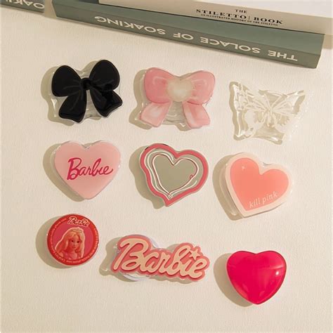 Jual Pop Socket 3d Barbie Ins Korea Pita Popsocket Aesthetic Korean Style Phone Grip Akrilik
