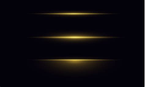 Golden Light Streak 투명한 배경의 미래 공상 과학 및 고급 디자인 요소를 위한 강렬한 빛나는 빔 효과 Nomination에 대한 스톡 벡터 아트 및 기타