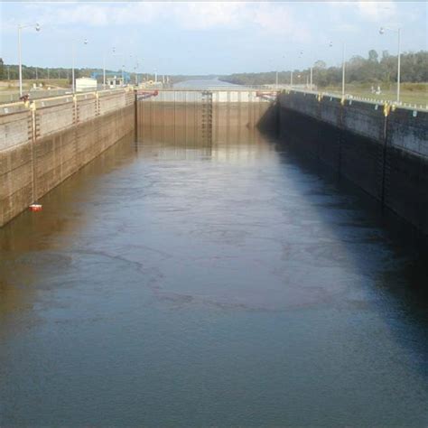 Lock Chamber During Filling Operation Download Scientific Diagram