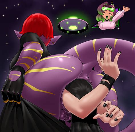 Rule 34 Aesir Aesir Artist Alien Alien Girl Almost Fully Inside Anal Vore Black T Shirt Elf