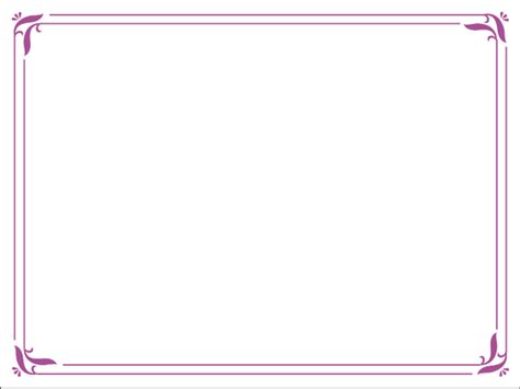 Simple Powerpoint Border I Know How To Do This Using Styles In Word But I Don T Know How To Do