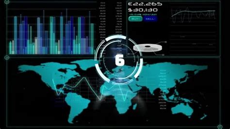 Animation Of Scope Scanning With Countdo Stock Video Pond5