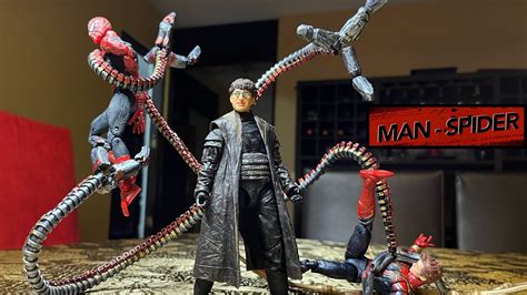 Custom Doc Ock Spider Man No Way Home Marvel Legends ¡tentáculos Con Nanotecnología
