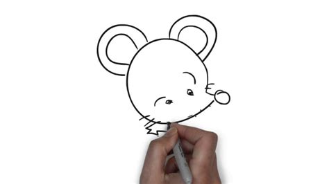 Как нарисовать мышку Youtube
