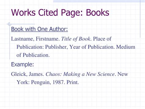 Creating A Works Cited Page And Research Note Cards Ppt Download
