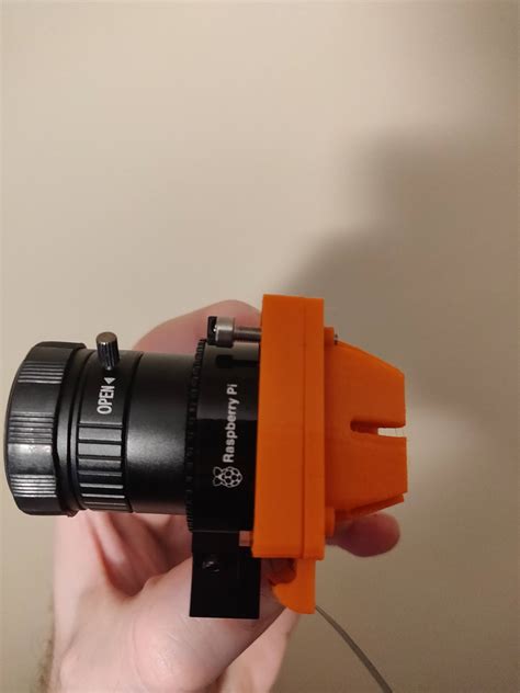 Raspberry Pi Hi Quality Camera Case Adapter By Sam Download Free STL Model Printables Com