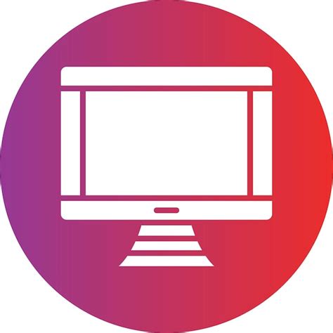 Premium Vector Vector Design Monitor Icon Style