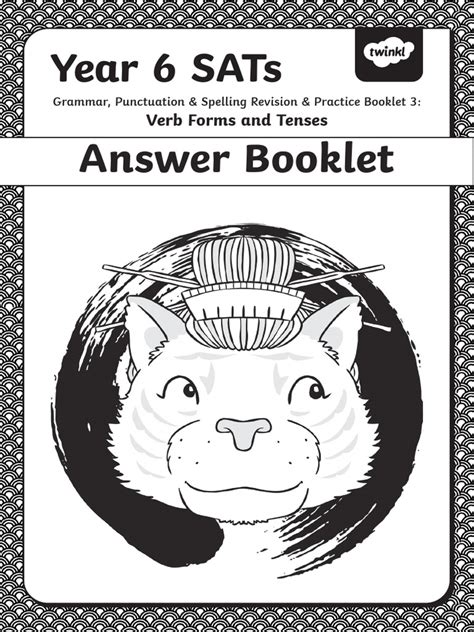 Booklet 3 Pdf Grammatical Tense Verb