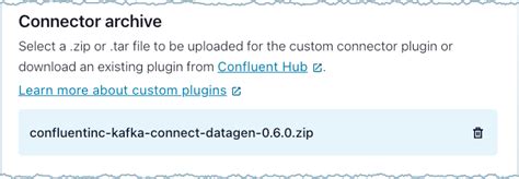 Custom Connectors For Confluent Cloud Confluent Documentation