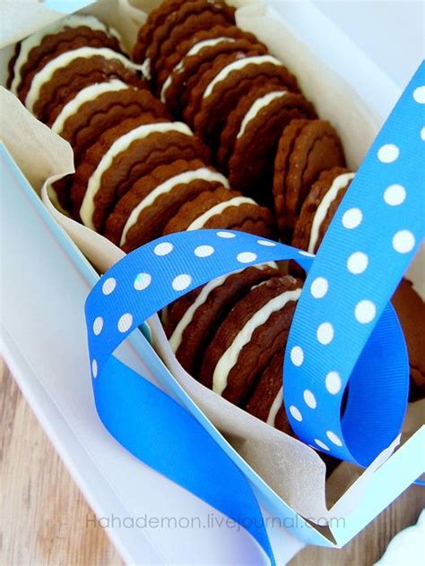 Домашнее печенье Oreo Рецепты печенья Идеи для блюд Домашнее печенье