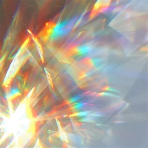 Abstract Light Refractions Premium Ai Generated Image