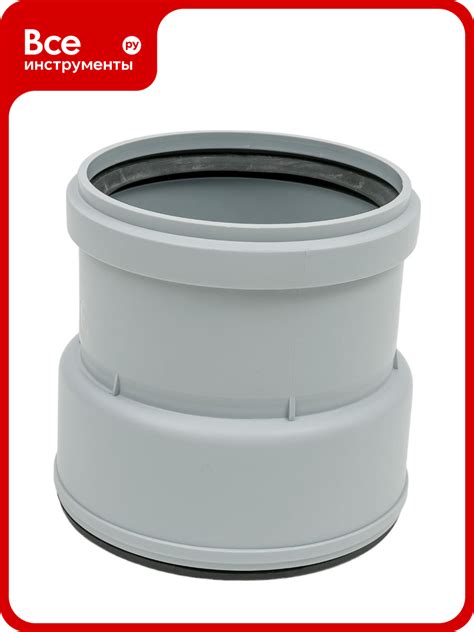 Муфта соединительная для труб 100 канализационная длина — купить по низкой цене на Яндекс Маркете