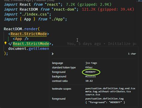 Setting Color Not Displayed In Editor In Vs Code · Issue 138569