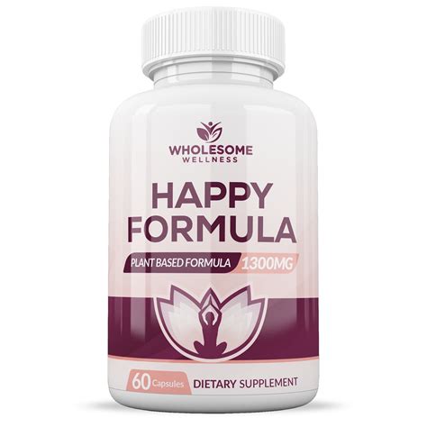 Happy Pills Anti Anxiety Depression Relief Mood Boost Stress Reliever Pms Supplements