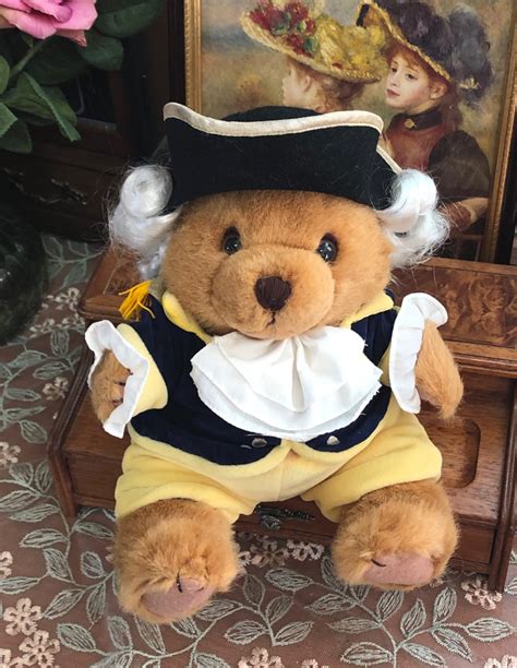 미국 빈티지 Mount Vernon 조지워싱턴 테디베어 콜리colley