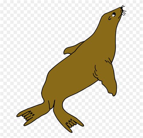Earless Seal Sea Lion Walrus Computer Icons Drawing Free Walrus Black