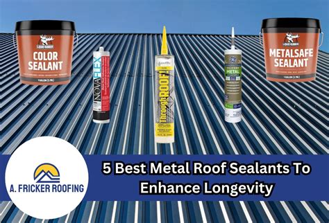 5 Best Metal Roof Sealants To Enhance Longevity