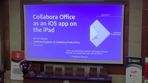 LibreOffice Conference 2019 LibreOffice As An IOS App On The IPad YouTube